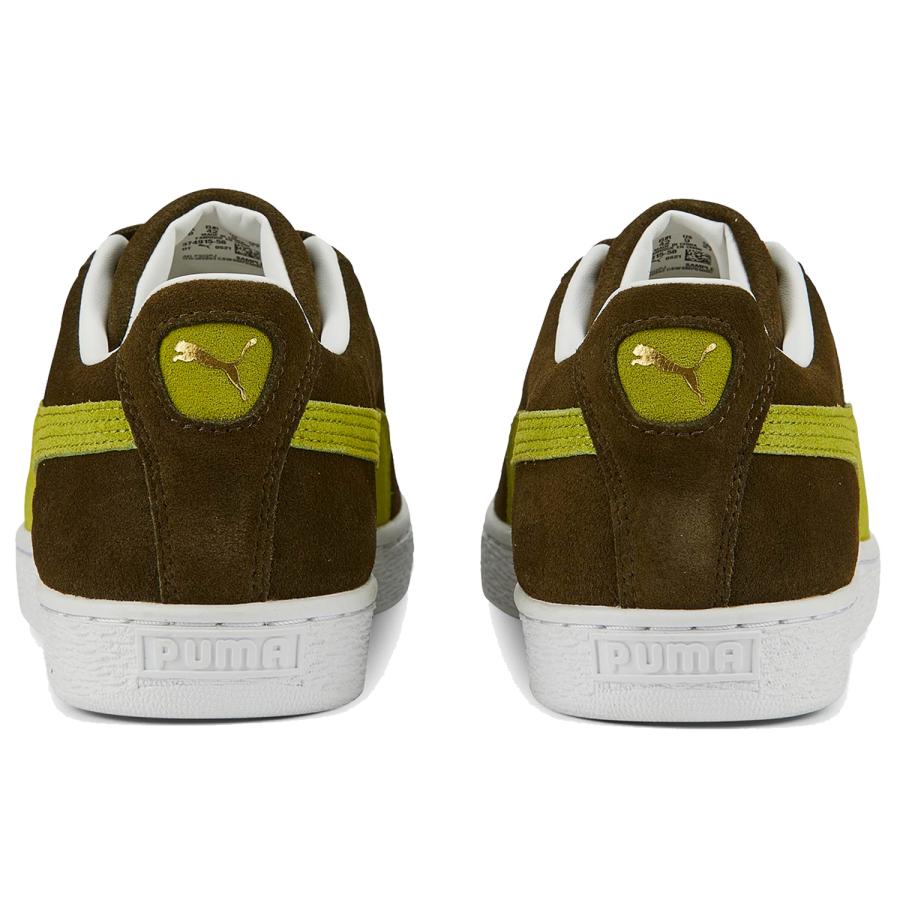 PUMA プーマ スニーカー スウェード クラシック 21 メンズ スエード SUEDE CLASSIC XXI カーキ 374915-58 ...