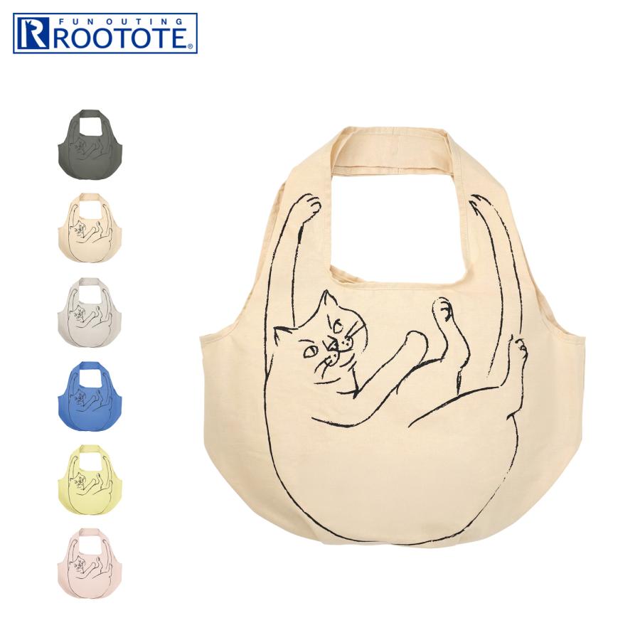 ROOTOTE ルートート バッグ ショルダーバッグ レディース 斜めがけ 猫 大人 軽量 EU.ラウンド.ブラサガリネコ-A 1188 : スニークオンラインショップ - 通販 ...
