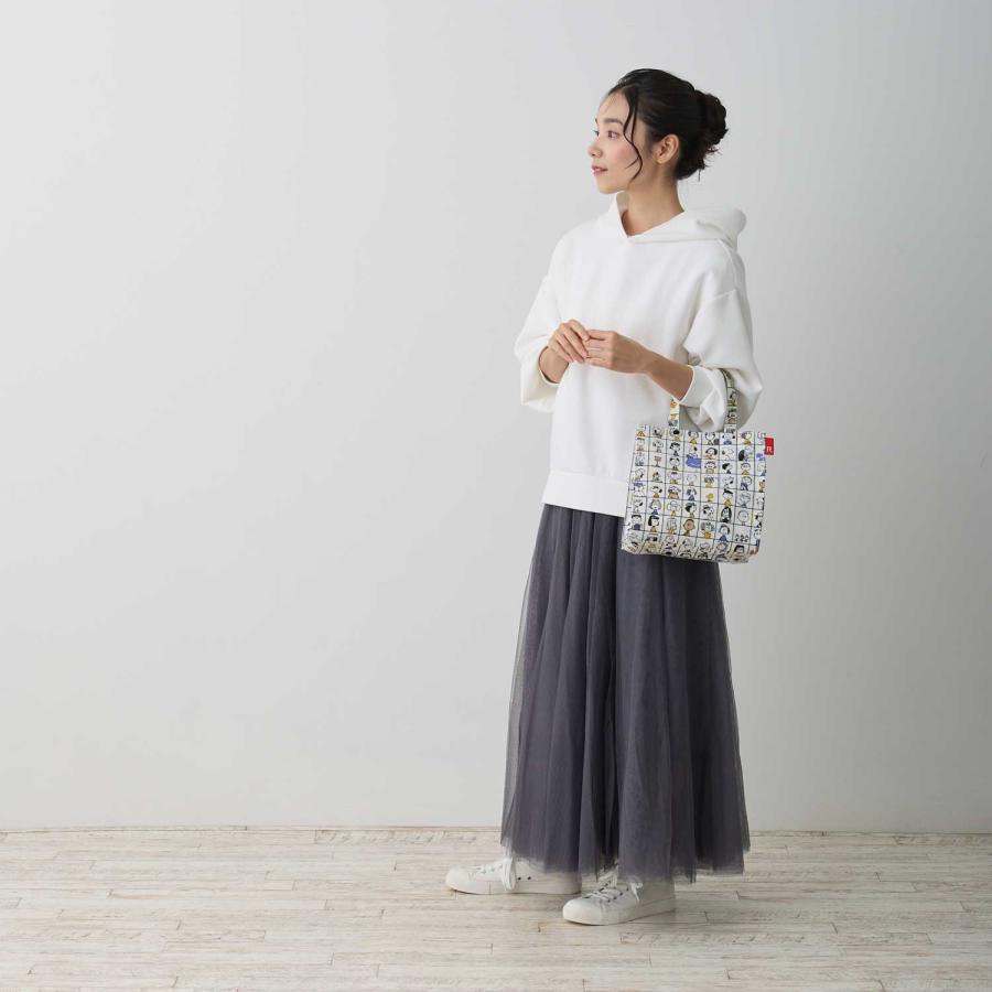 ROOTOTE ルートート バッグ トートバッグ IP.スクエア.ラミ.ピーナッツ-0L レディース 軽量 撥水 IP.SQUARE.LAMI.PEANUTS-0L ホワイト グレー ピンク ...