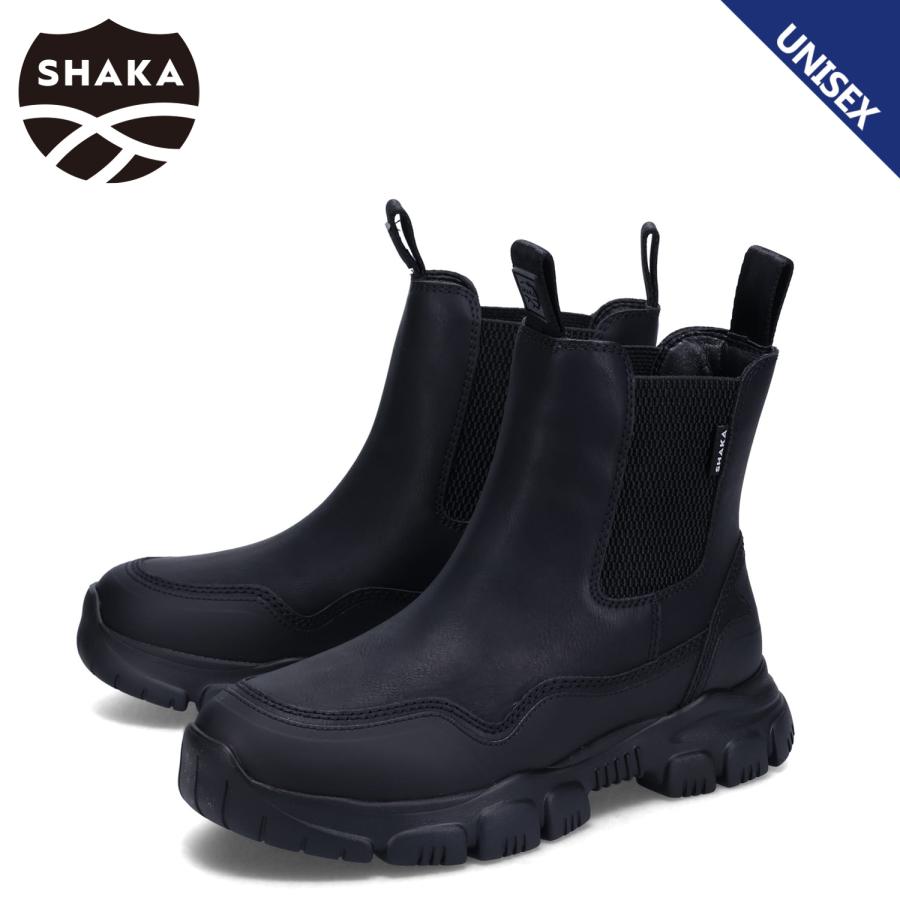 SHAKA シャカ ブーツ サイドゴア トレック チェルシー メンズ レディース 撥水 TREK CHELSEA AT ブラック 黒 SK-201 : shka-sk-201-00u ...