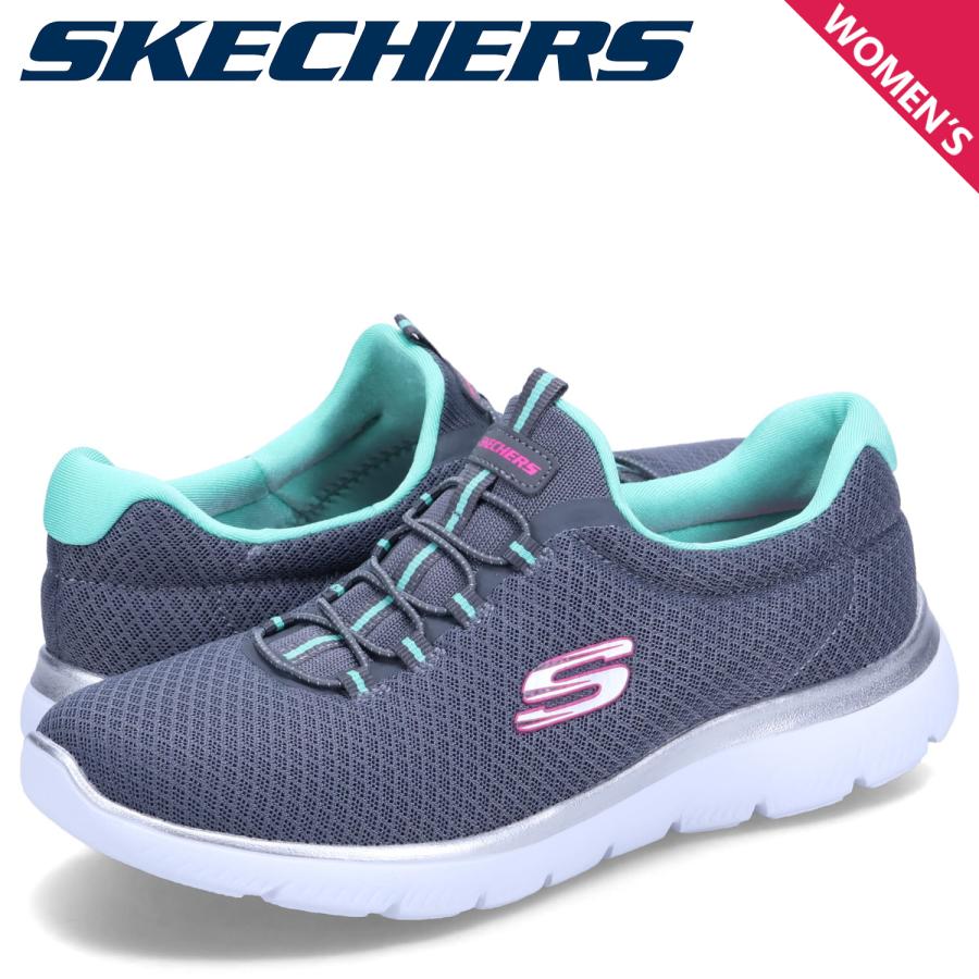 SKECHERS スケッチャーズ スニーカー サミッツ レディース SUMMITS グレー 12980 : スニークオンラインショップ - 通販 - Yahoo!ショッピング