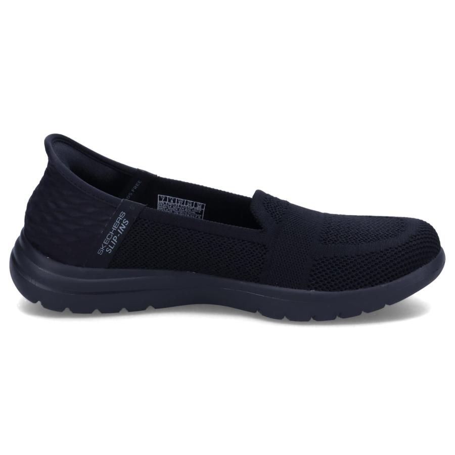 SKECHERS スケッチャーズ スリップインズ スリッポン スニーカー オンザゴー フレックス レディース ブラック 黒 136541 ...