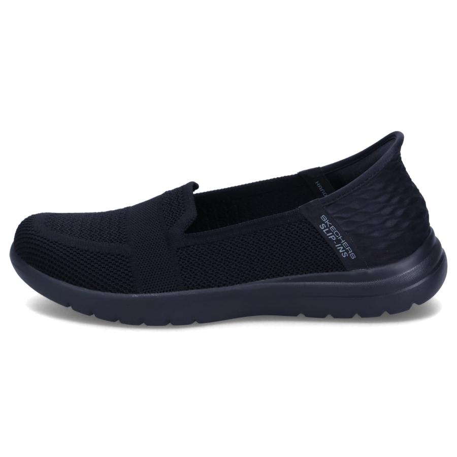 SKECHERS スケッチャーズ スリップインズ スリッポン スニーカー オンザゴー フレックス レディース ブラック 黒 136541 ...