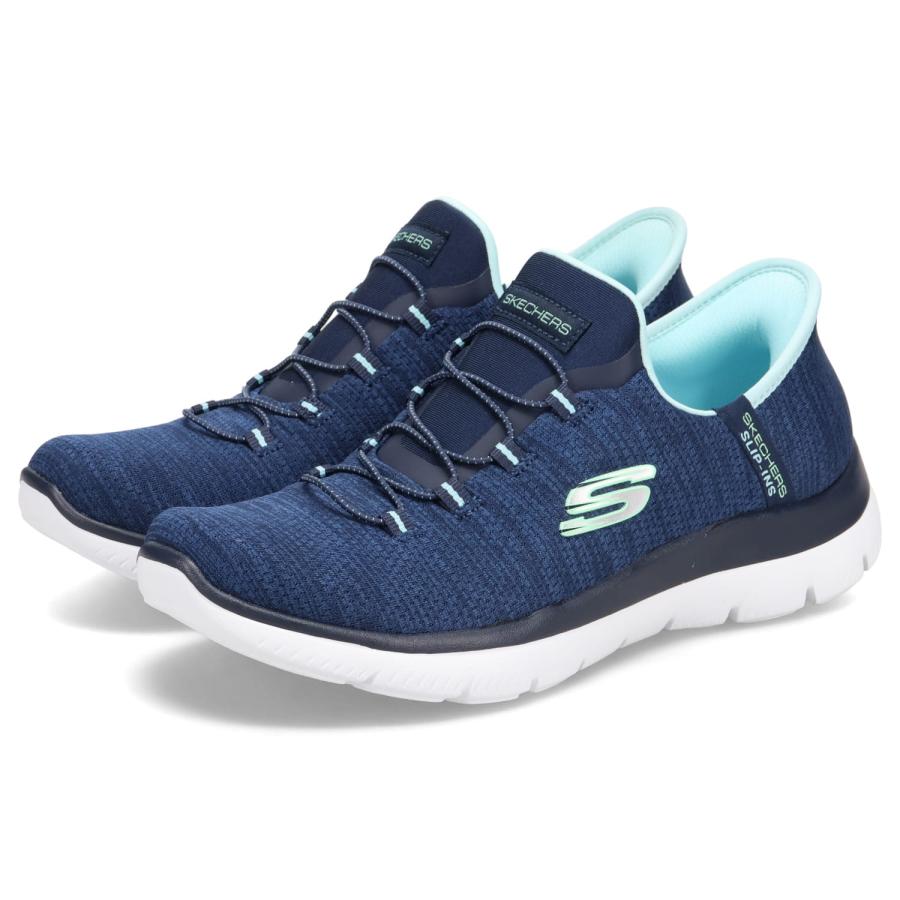 SKECHERS スケッチャーズ スリップインズ サミッツ エブリデイ セット スニーカー レディース SLIP-INS SUMMITS EVERYDAY SET ネイビー 150264 ...