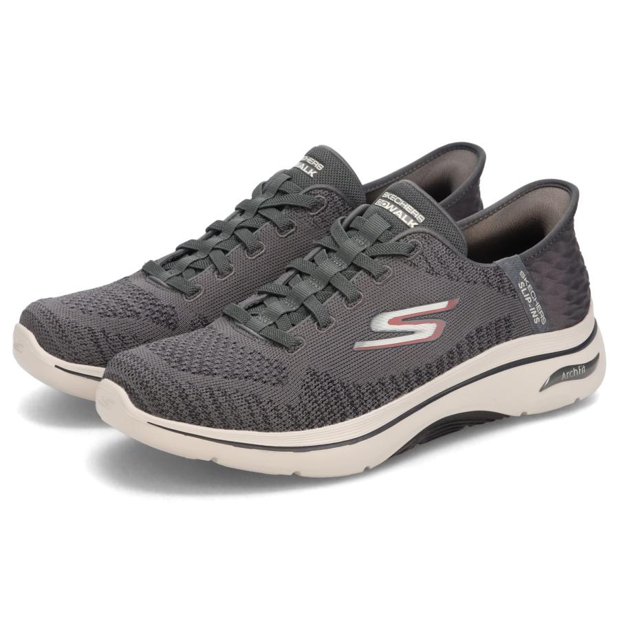 SKECHERS（スケッチャーズ） スリップインズ ゴーウォーク アーチフィット 2.0 グランド ハンズフリー スニーカー メンズ 軽量 ...