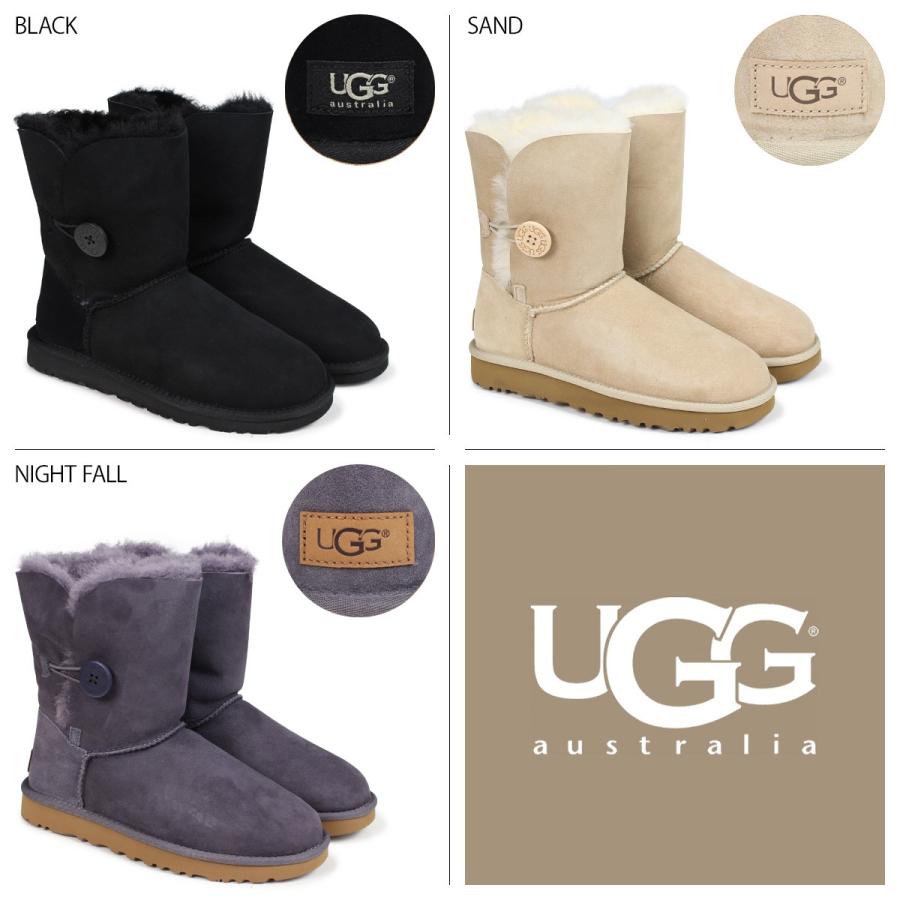 UGG アグ ムートンブーツ ベイリーボタン 2 レディース WOMENS BAILEY BUTTON II 5803 1016226 ...