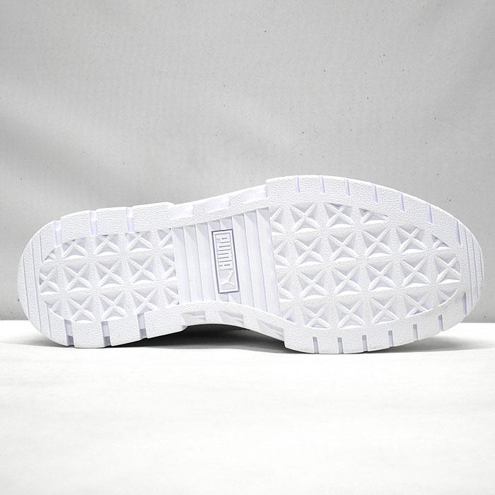 PUMA MAYZE CLASSIC W 384209-01[プーマ メイズ クラシック ウィメンズ 白][スニーカー/レディース/レザー ...