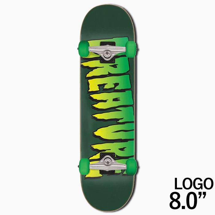 【スケボー コンプリート 7.5 7.75 8.0 8.25】CREATURE COMPLETE LOGO クリーチャー デッキ スケートボード キッズ 子供用 大人用 :crcomp002 ...