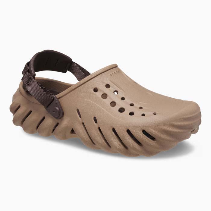 crocs 毎日発送 クロックス サンダル メンズ レディース エコークロッグ CROCS ECHO CLOG LATTE 207937 ...