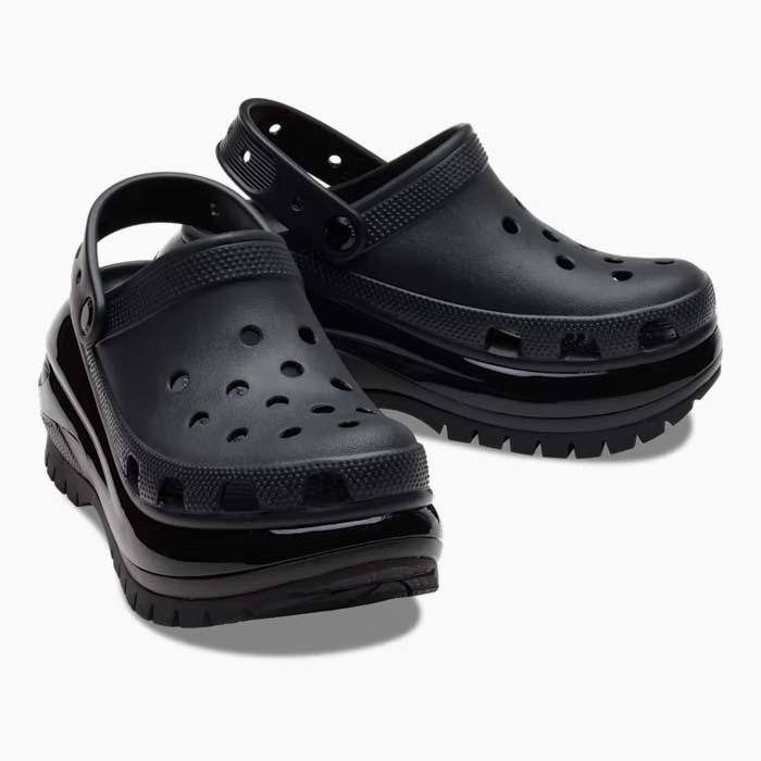 クロックス メガクラッシュ クロッグ CROCS MEGA CRASH CLOG BLACK 207988 001 サンダル メンズ ...