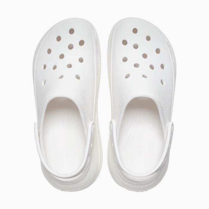 crocs クロックス メガクラッシュ クロッグ CROCS MEGA CRASH CLOG WHITE 207988 100 サンダル ...