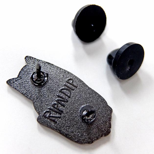 RIPNDIP リップンディップ LORD NERMAL PIN ピンバッヂ ピンズ 猫 ネコ :lordnermalpin:スニーカー坊主 ...