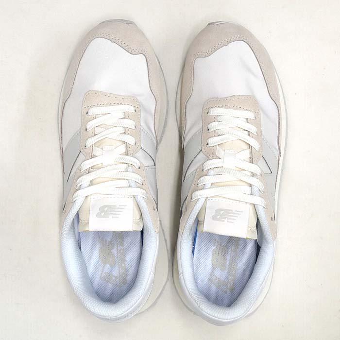 New Balance NEW BALANCE MS237TWS[ニューバランス 237 スニーカー][メンズ/レディース/スニーカー/白ベージュ/スエード/ナイロン/靴/2022秋冬 ...