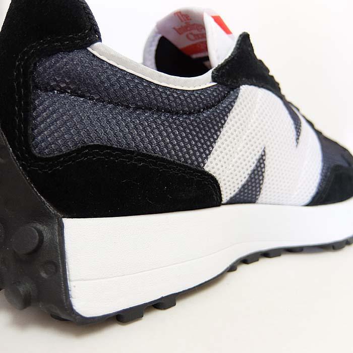 New Balance（ニューバランス） NEW BALANCE MS327BC[ニューバランス 327][メンズ/スニーカー/黒白/スエード ...