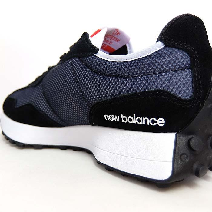 New Balance（ニューバランス） NEW BALANCE MS327BC[ニューバランス 327][メンズ/スニーカー/黒白/スエード ...