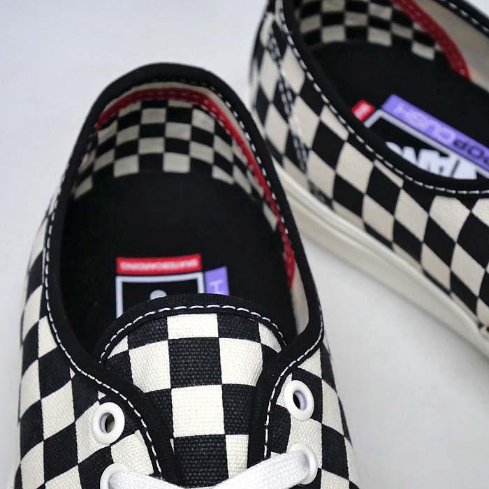 バンズ オーセンティック スケート VANS SKATE AUTHENTIC VN0A5FC8FS8 ヴァンズ/スニーカー/スケシュ−/レディース/チェッカーボード柄/プロ/PRO/USA企画 ...
