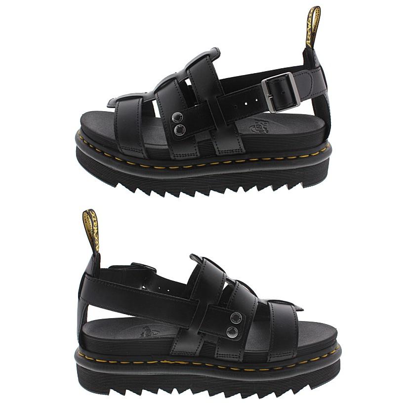 Dr.Martens（ドクターマーチン） 交換返品送料無料 サンダル テリー TERRY ブラック 23521001 定番 : すにーかー倉庫 ...