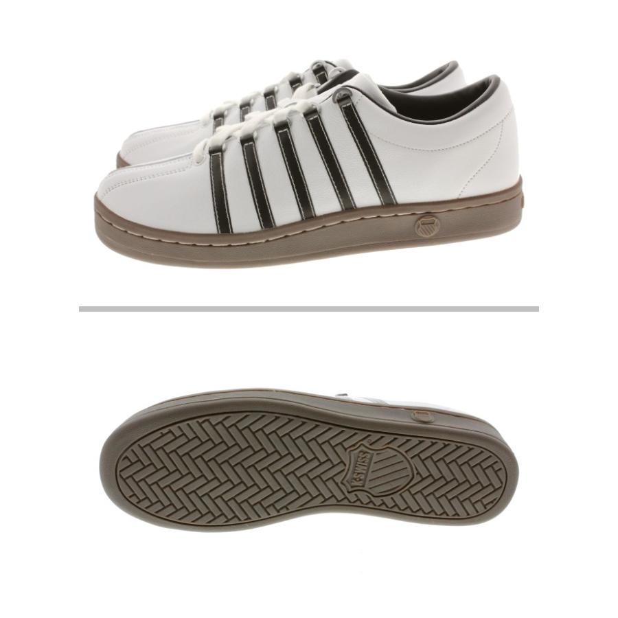 交換送料片道無料 ケースイス K・SWISS スニーカー クラシック 88 CLASSIC 88 ホワイト/ブラウン/ガム 06322(02248)-J05-M 定番 K-SWISS（ケースイス） 交換送料片道無料 K・SWISS スニーカー