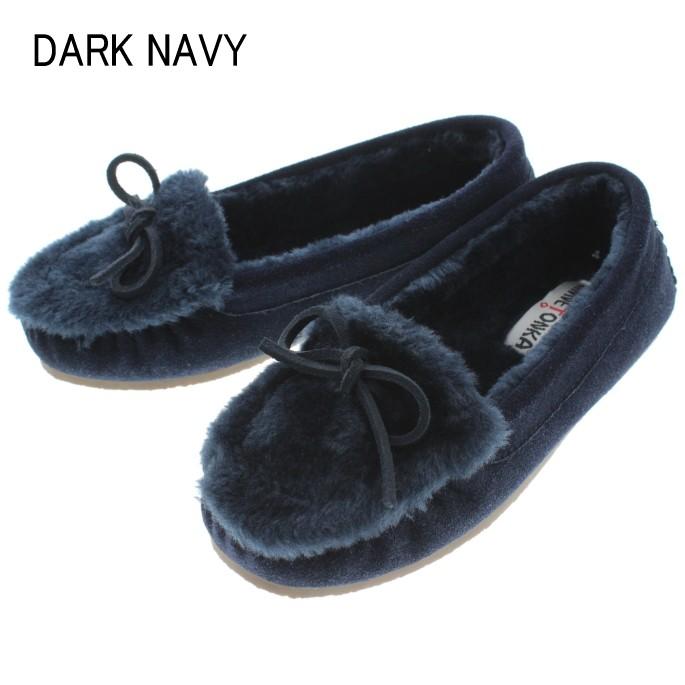 Minnetonka（ミネトンカ） 交換送料片道無料 モカシン キーラ スリッパー KYLAH SLIPPER 40694 40697 ...