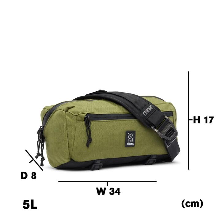 CHROME 定番 クローム ボディバッグ ミニ カデット MINI KADET BG-321 スモーク(SMK) オリーブブランチ(OLBR ...