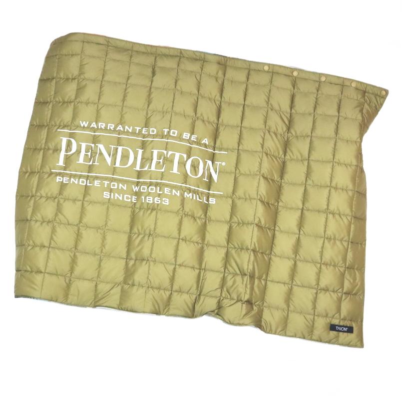 ペンドルトン × タイオン PENDLETON × TAION 4WAY ポンチョ PDT-TON-223013 ブラック ネイビー ダークオリーブ ベージュ オフホワイト ...