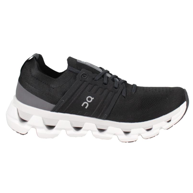 On（オン） 交換送料片道無料 メンズ ランニングシューズ クラウドスイフト 3 Cloudswift 3 オールブラック ...