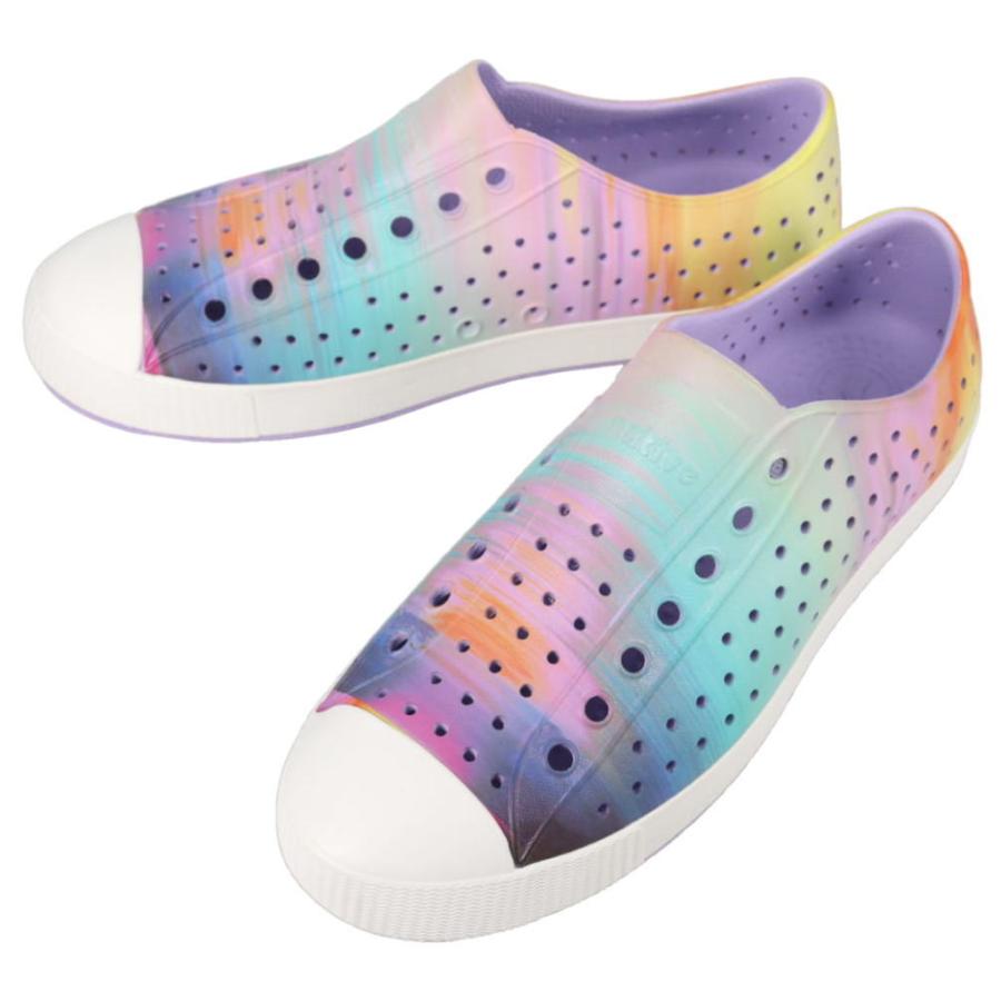 交換送料片道無料 ネイティブ native ジェファーソン プリント ヒーリングパープル/シェルホワイト/サンセットブラー 11111501 ...