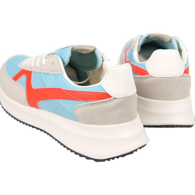 MoonStar（ムーンスター） 交換送料片道無料 スニーカー ジャガー ジョグ 1 JAGUAR JOG 1 グレー/ブルー GRY/BLU ...