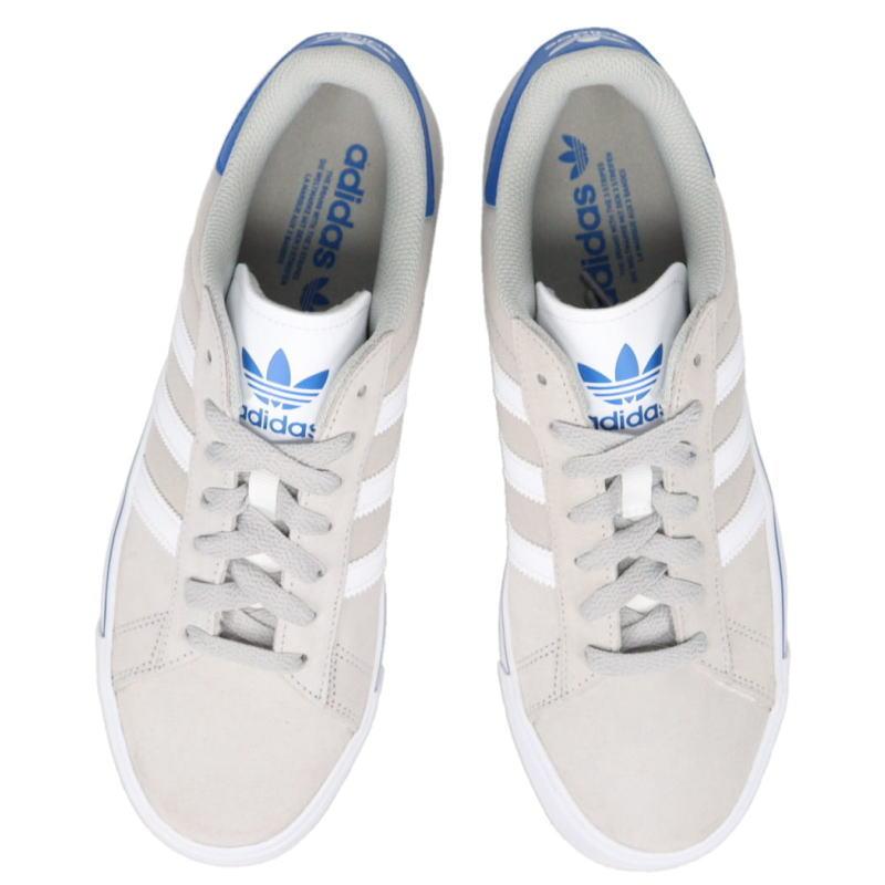 adidas 交換送料片道無料 アディダス スニーカー キャンパス バルク CAMPUS VULC グレーツー/フットウェアホワイト/ブルー ...