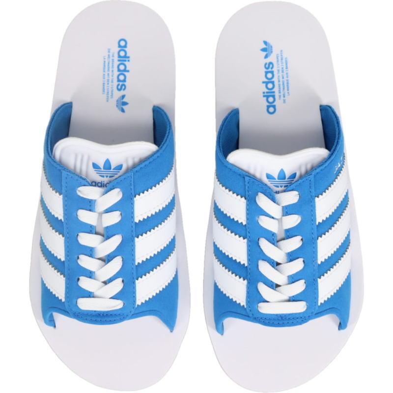 adidas 交換送料片道無料 アディダス サンダル ガゼルビーチスライド GAZELLE BEACH SLIDES ブルーバード/フット ...