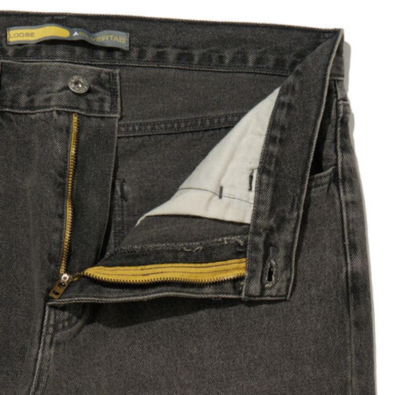 交換送料片道無料 リーバイス Levi's シルバータブ SILVERTAB ルーズフィット ブラック BLOCK PARTY ...