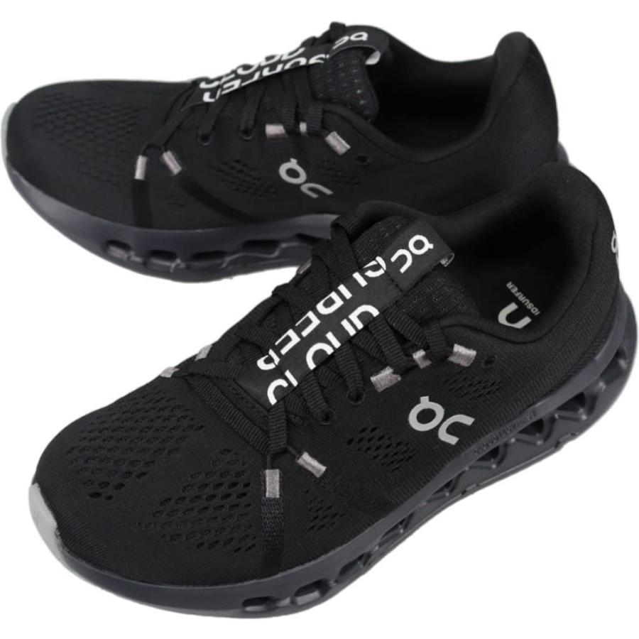 On 交換送料片道無料 オン スニーカー ウィメンズ クラウドサーファー Cloudsurfer All Black 3WD10440485 ...