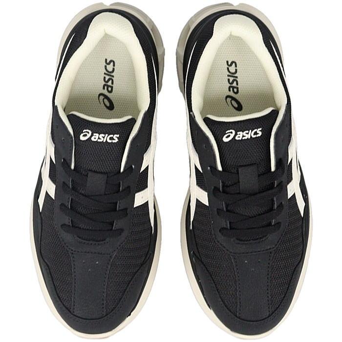 ASICS 交換送料片道無料 シックス asics スニーカー ウィメンズ ニーズアップ W019 KNEESUP ブラック/オフホワイト ...