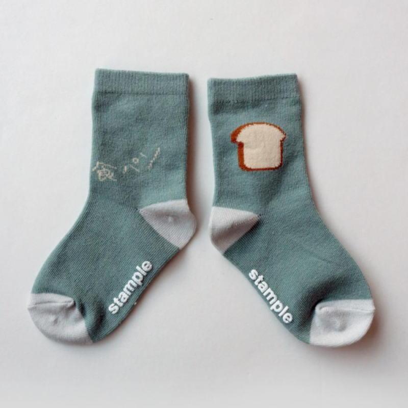stample 子供 スタンプル 靴下 パンパパン ベビークルー ソックス 3足組 73008 A : すにーかー倉庫 - 通販 - Yahoo!ショッピング