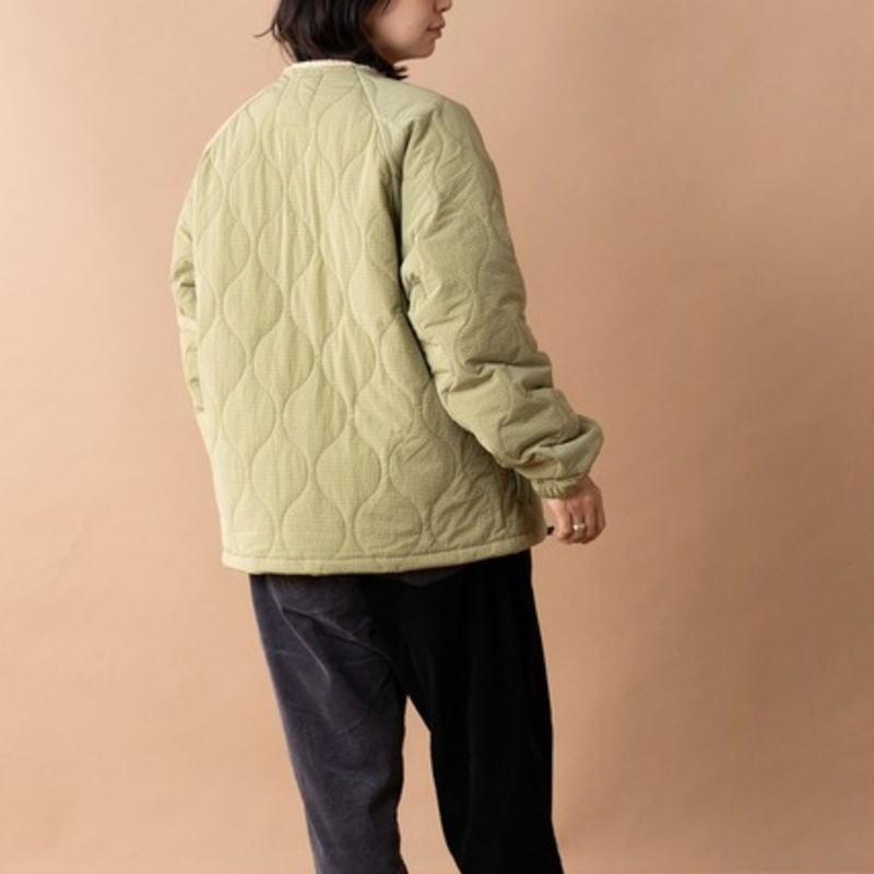 gym master（ジムマスター） リップストップキルティングノーカラーJKT