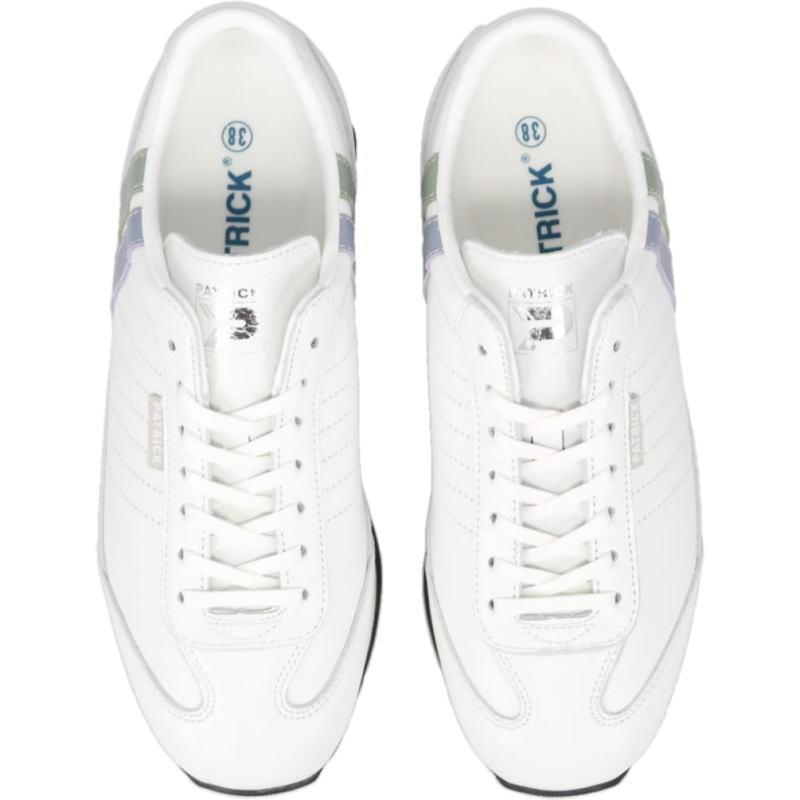 交換・返品 初回時送料無料（沖縄県を除く）パトリック PATRICK スニーカー マーシュ・レザー MARSH-LE ホワイト WHT ...