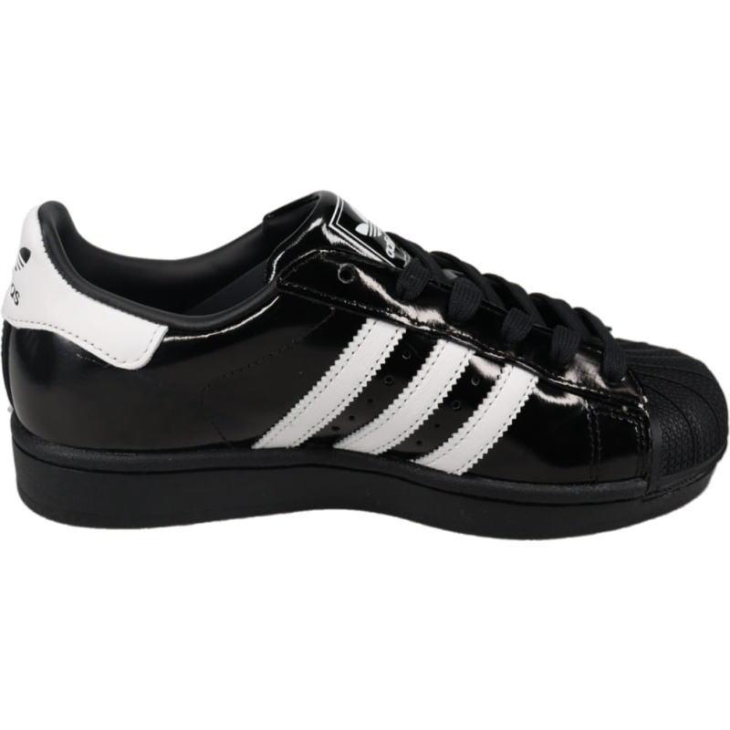 adidas（アディダス） スニーカー スーパースター 2 ウィメンズ SUPERSTAR II W コアブラック/フットウェアホワイト/コア ...