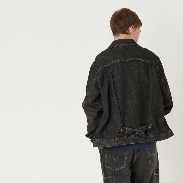 リーバイス Levi's TYPE I トラッカージャケット ブラック STONEWASH BLACKS 23H319 A31740000 ...