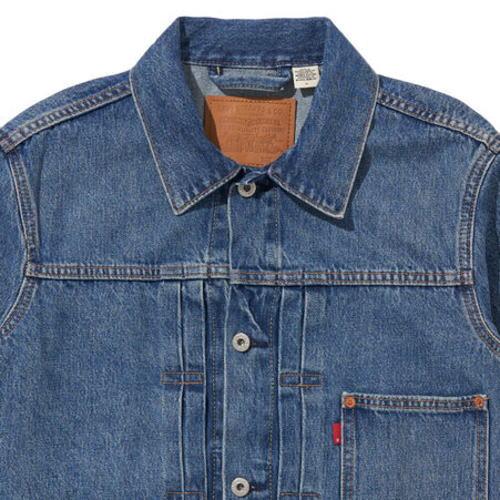 リーバイス Levi's TYPE I トラッカージャケット ミディアムインディゴ STONEWASH Dark Indigo22H2287 ...