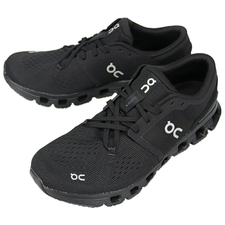 On オン スニーカー メンズ クラウド エックス 4 Cloud X ブラック/エクリプス Black/Eclipse ...