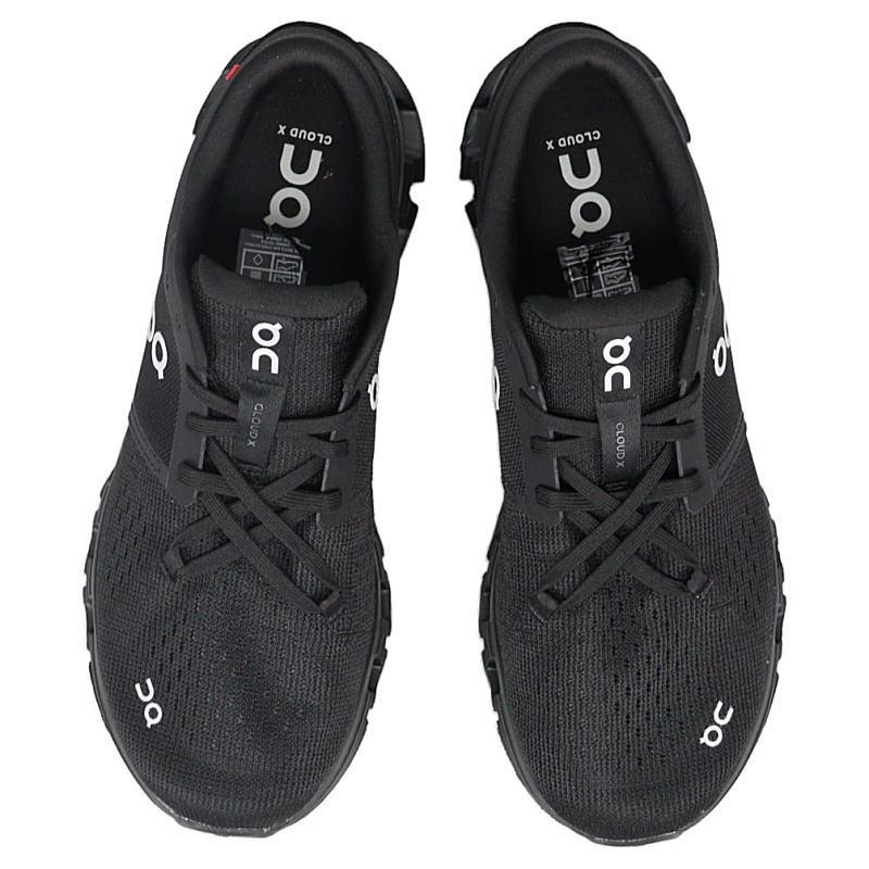 On オン スニーカー メンズ クラウド エックス 4 Cloud X ブラック/エクリプス Black/Eclipse ...