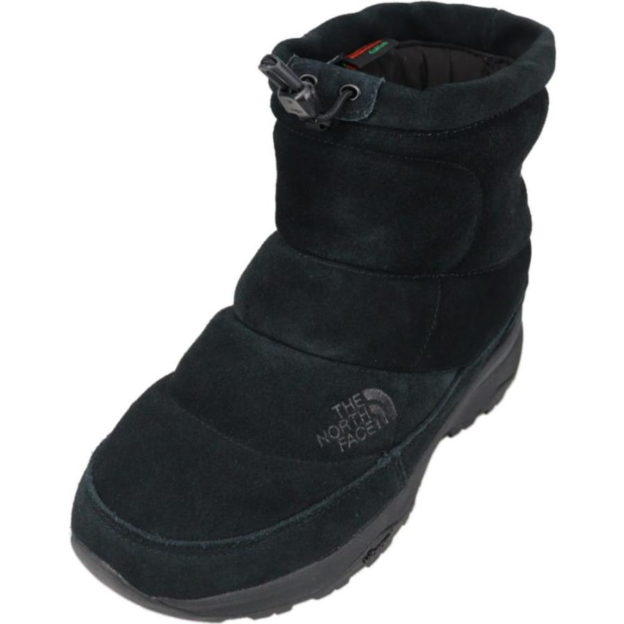 ノースフェイス THE NORTH FACE ヌプシ ブーティー ショート ウォータープルーフ スエード  Nuptse Bootie Short WP Suede TNFブラック/TNFブラック NF52571 KK THE NORTH FACE（ザ ノースフェイス） ノースフェイス ヌプシ
