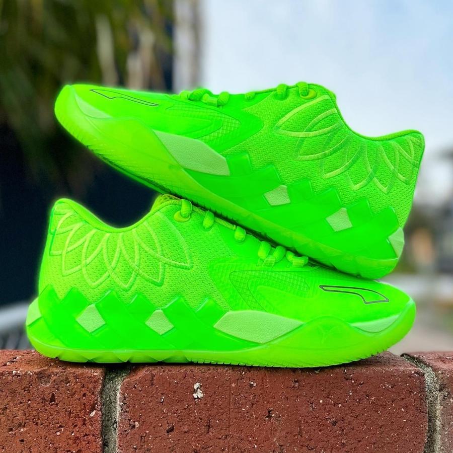 SNEAKER PLUSONEPUMA LAMELO BALL MB.01 LOW 'GREEN GECKO' プーマ ラメロ ボール MB1 ...