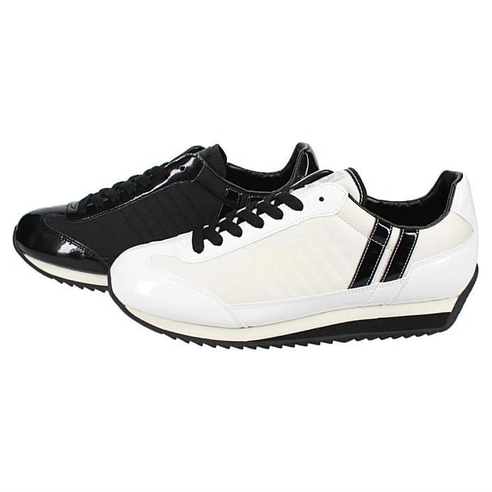 交換返品送料無料 パトリック スニーカー マラフル エナメル MARAFUL-EN ホワイト(WHT/503770) ブラック(BLK/503771) PATRICK（パトリック） 交換返品送料無料 スニーカー マラフル