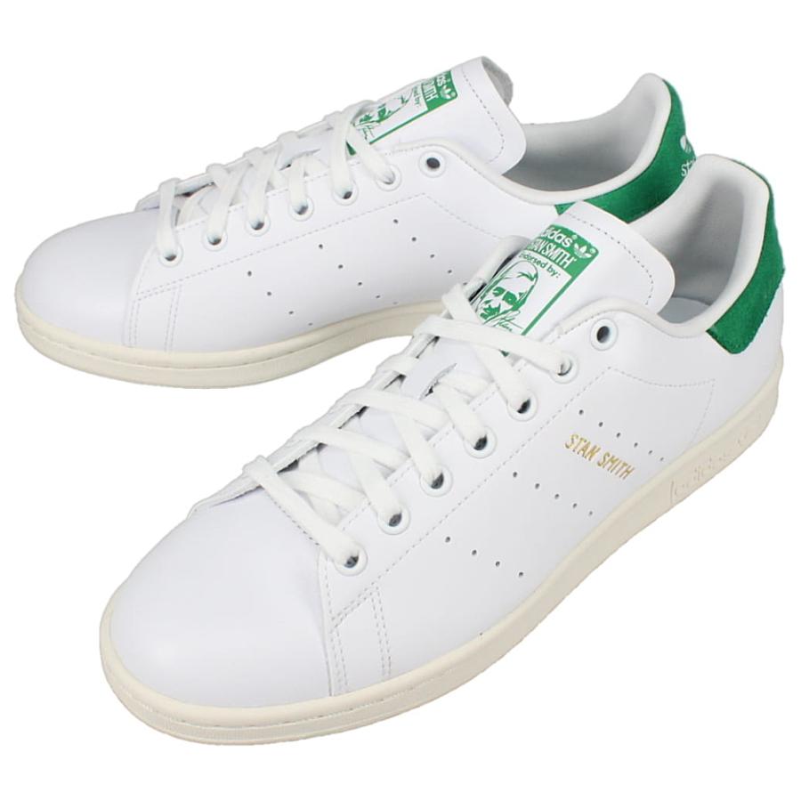 adidas（アディダス） 交換送料片道無料 スニーカー スタンスミス STAN SMITH フットウェアホワイト/グリーン/オフホワイト ...