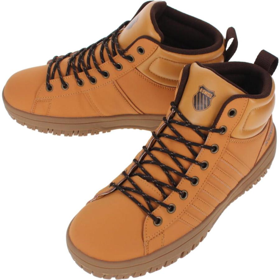 K-SWISS 交換送料片道無料 ケースイス K・SWISS スニーカー KSLW 05 MID ウィート : えびす屋 すにーかー倉庫 ...