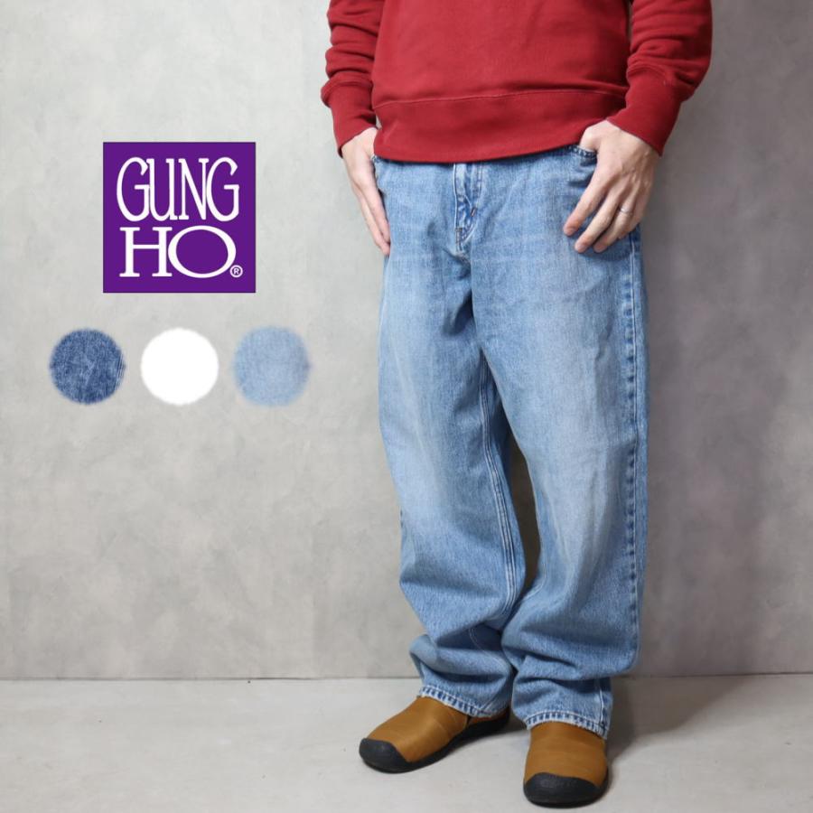 ガンホー GUNG HO デニム テーパード パンツ DENIM TAPARED PANTS