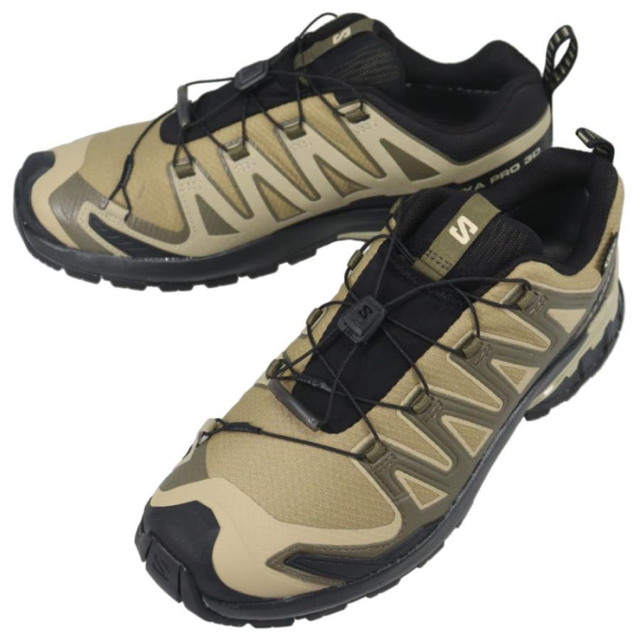 サロモン salomon トレイルランニングシューズ エックスエー プロ 3D V9 ゴアテックス XA PRO 3D V9 GTX ドライドハード/ブラック/オリーブナイト 472704 SALOMON（サロモン） トレイルランニングシューズ エックスエー プロ