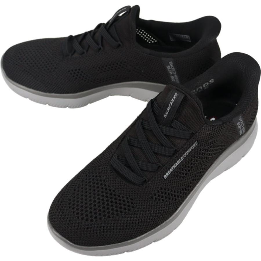 SKECHERS スケッチャーズ スニーカー メンズ スリップインズ サミッツ パーフォ SUMMITS PERFO ブラック/チャコール 232939 BKCC : えびす屋 すにーかー倉庫 ...