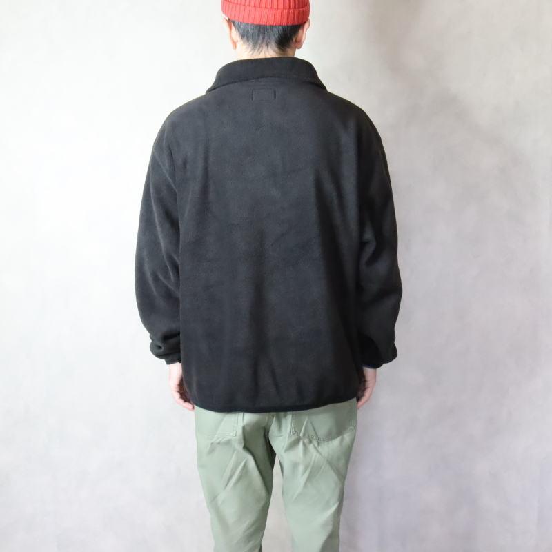 Tieasy ティージー アンチ ピリング フリース ジップアップ Anti Pilling Fleece Zipup ブラック BLACK te0-32 TIEASY（ティージー） アンチ ピリング フリース ジップアップ Anti
